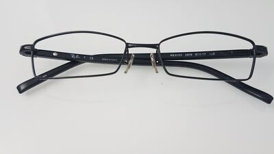 Ray-Ban RB 6103 2509 | 51-17-140 Black Eyeglasses Frame | eBay