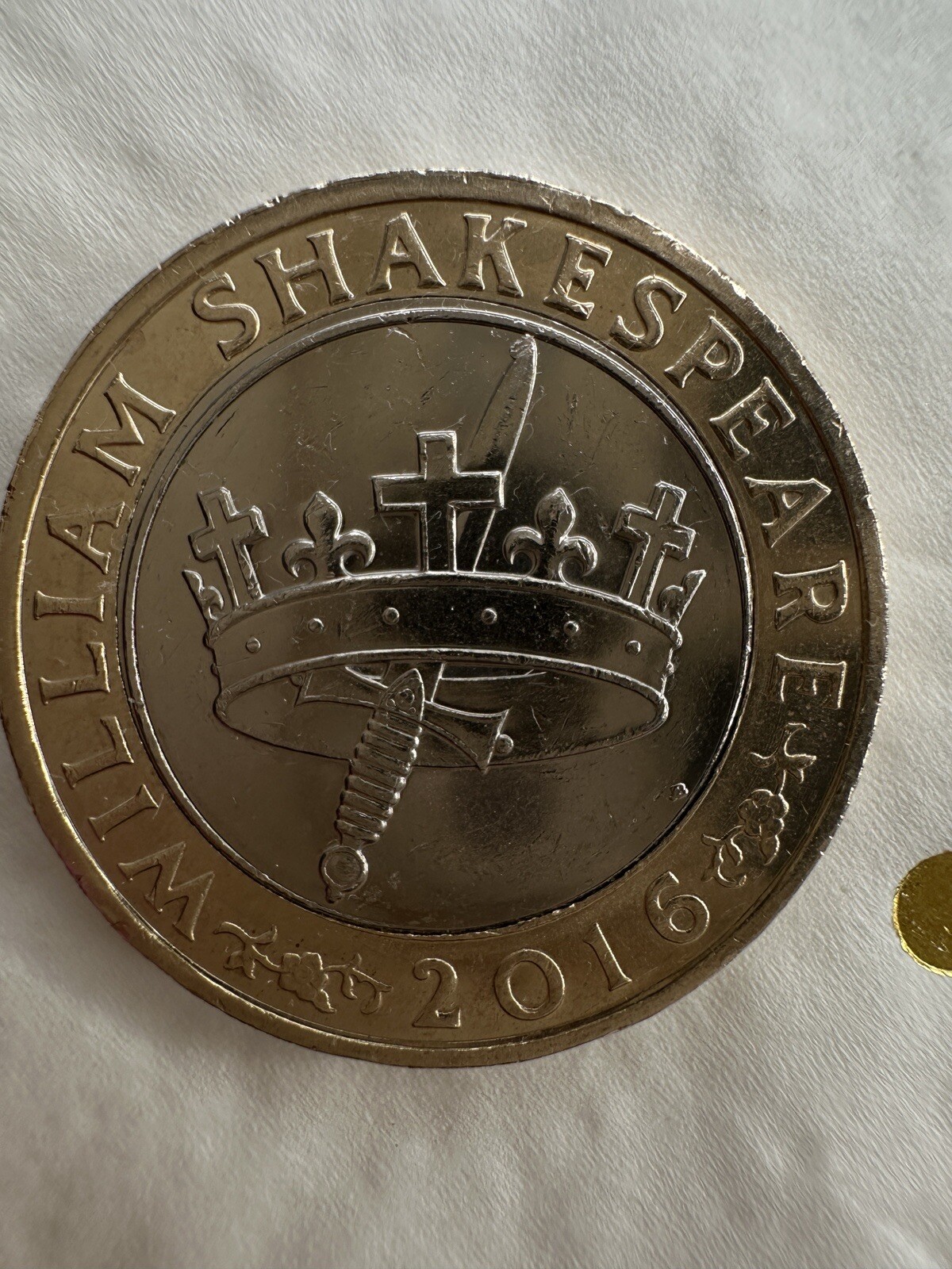 William Shakespeare Histories Hollow Crown £2 Two Pound Coin 2016 ...