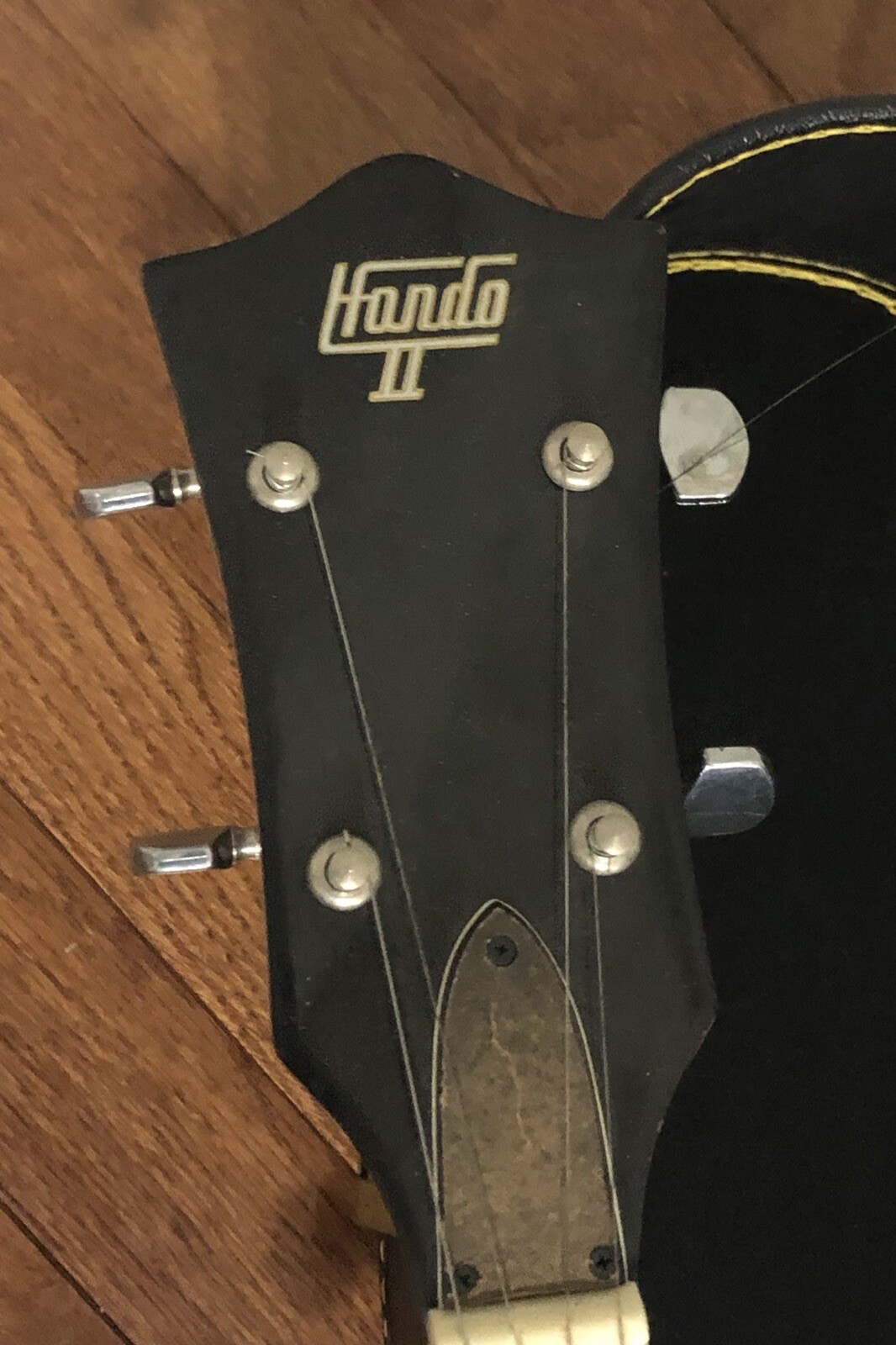 Vintage Hondo II Model HB75A 5-String Banjo with Case - Made in Korea ...