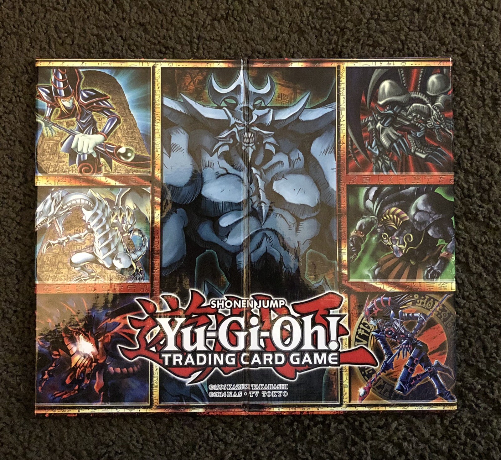 Shonen Jump Yu-Gi-Oh! Trading Card Game Folding Playing Mat/Board By ...