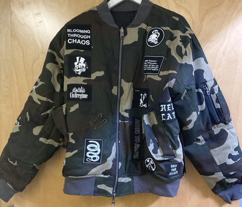 CIVIL REGIME CAMO JACKET ONE SIZE Rain Worm New S M L | eBay