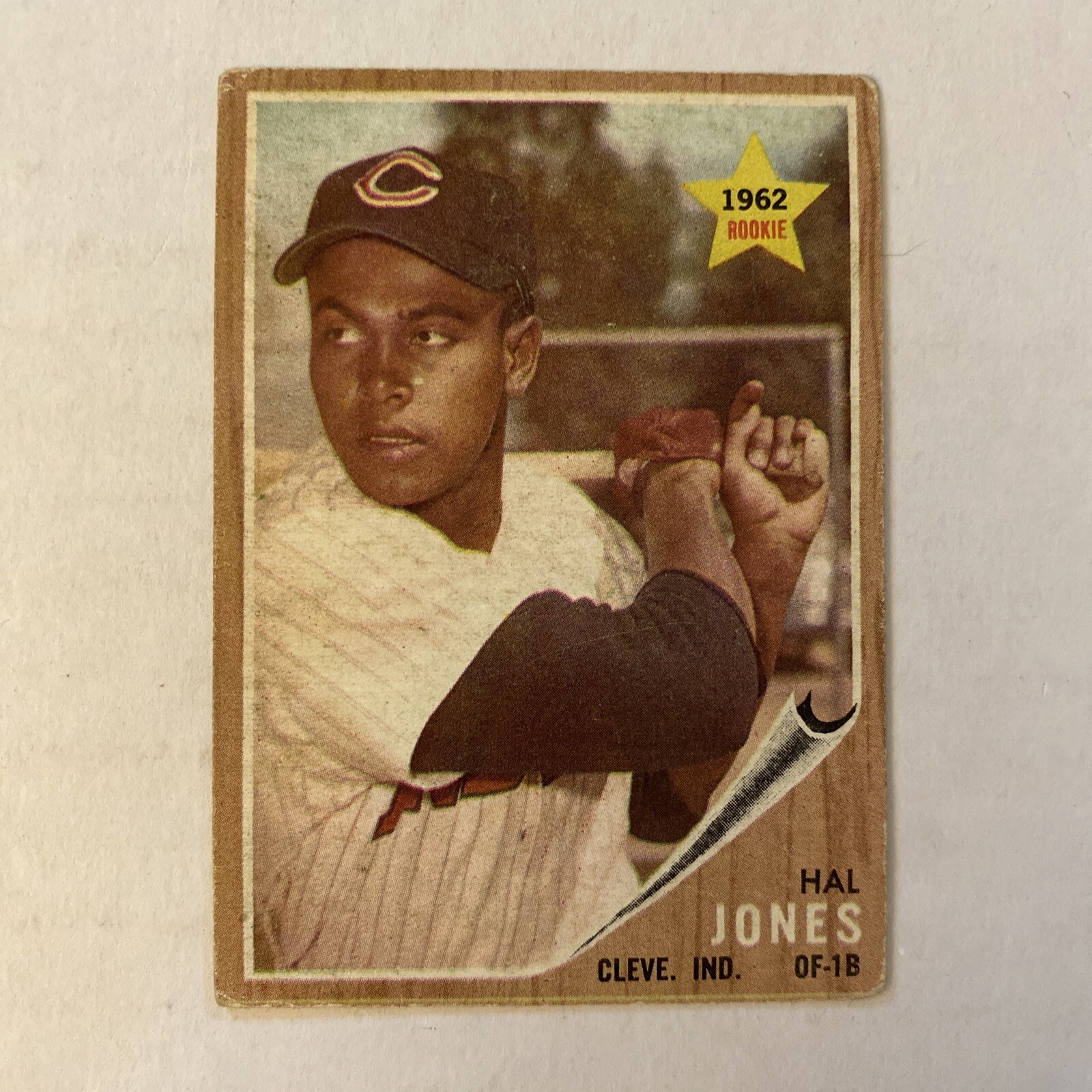 1962 Topps Baseball Hal Jones Cleveland Indians Rookie Card #49 | eBay