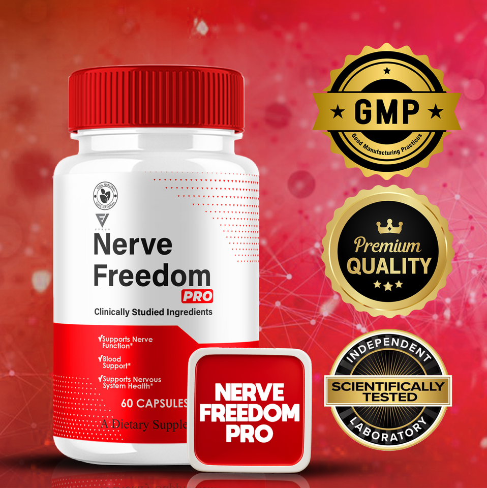 (5 Pack) Nerve Freedom Pro Capsules NerveFreedom Pro Supplement (300 ...