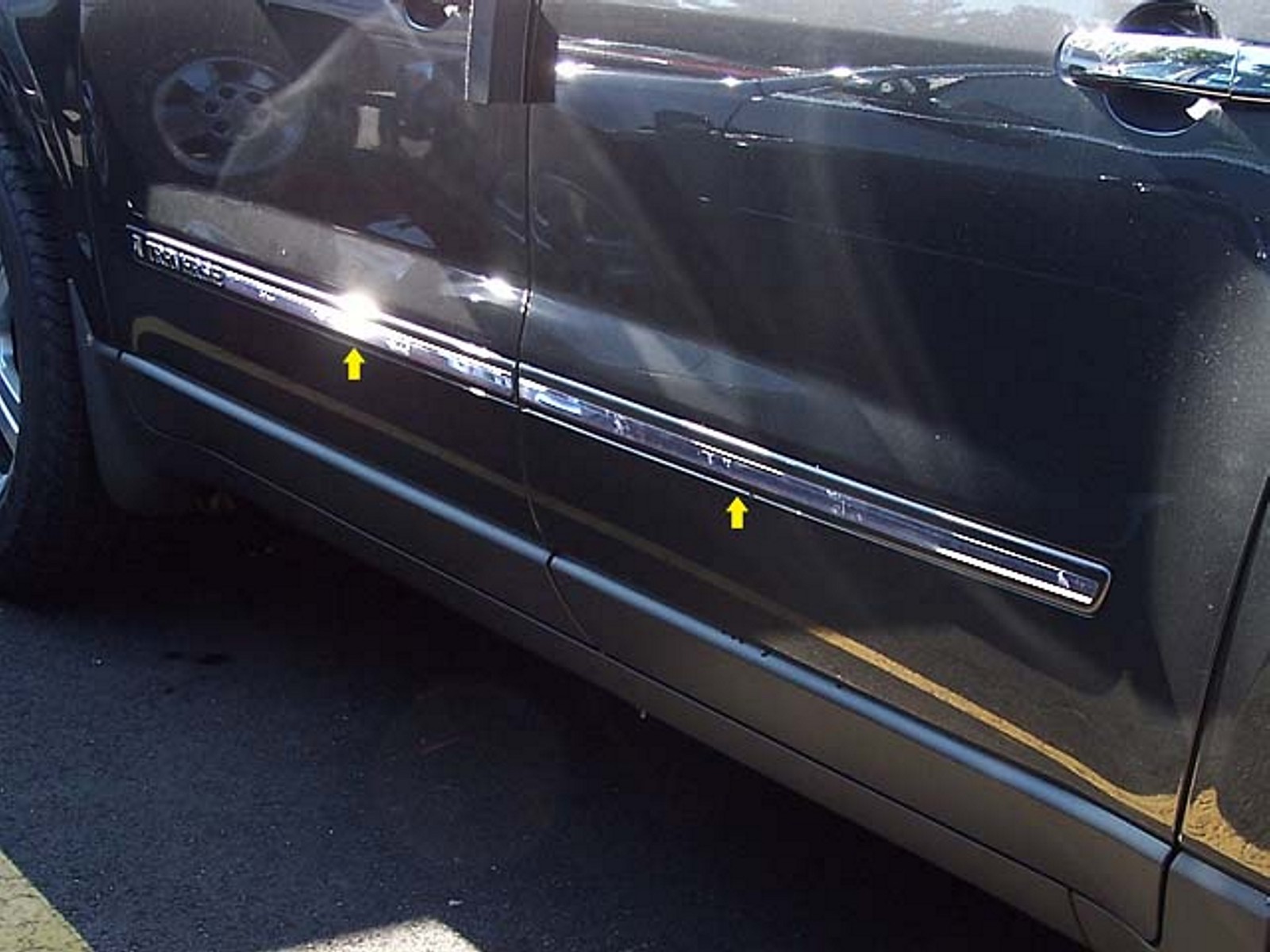 2009-2017 CHEVROLET TRAVERSE 4 Piece Stainless Rocker Panel Trim ...