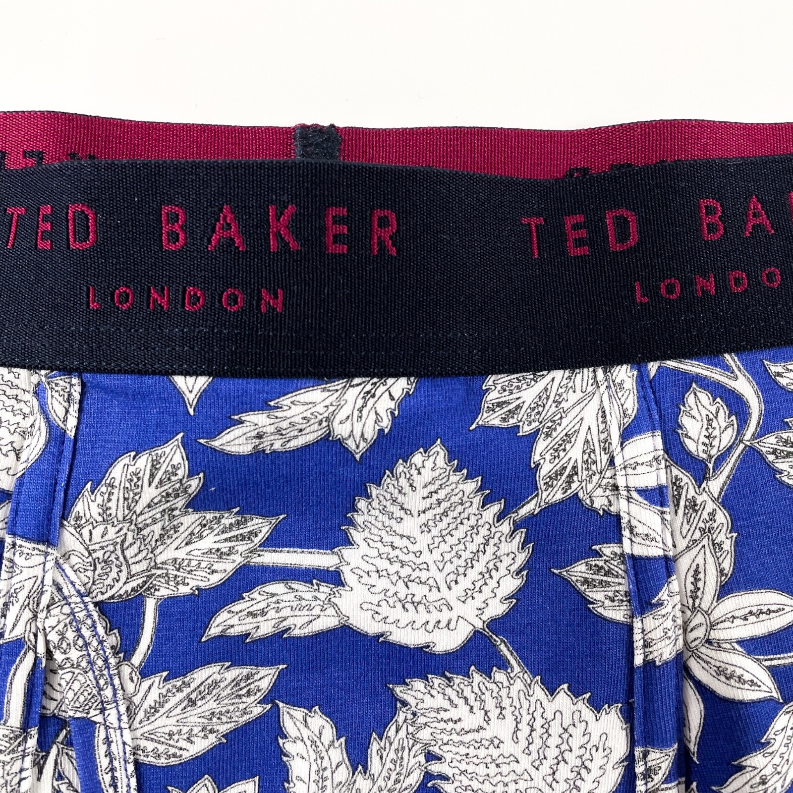 Ted Baker Men's Boxer Briefs 2-Pack Print Cotton Stretch Keyhole Fly ...