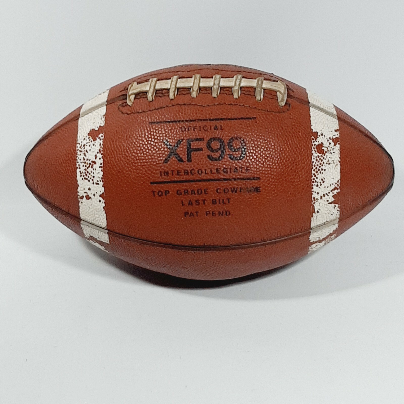 Rare Vintage AMF Voit XF 99 Seamless Intercollegiate Leather Football ...