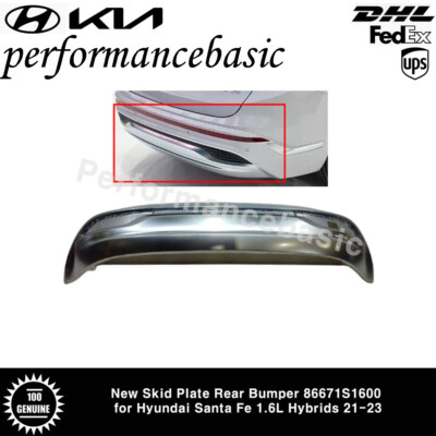 New Skid Plate Rear Bumper 86671S1600 for Hyundai Santa Fe 1.6L Hybrids ...