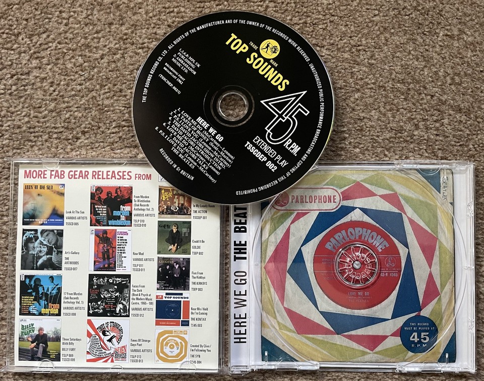 THE BEATLES - 'Here We Go' new Top Sounds CD 1960s beat | eBay UK