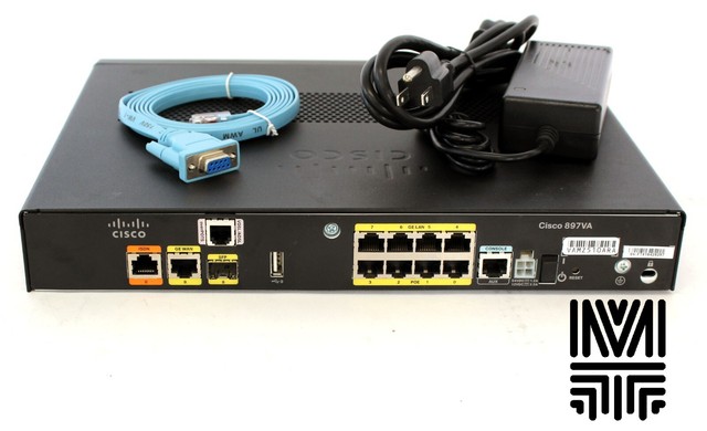 Cisco 3-Port Wired Router (C897VA-K9) for sale online | eBay