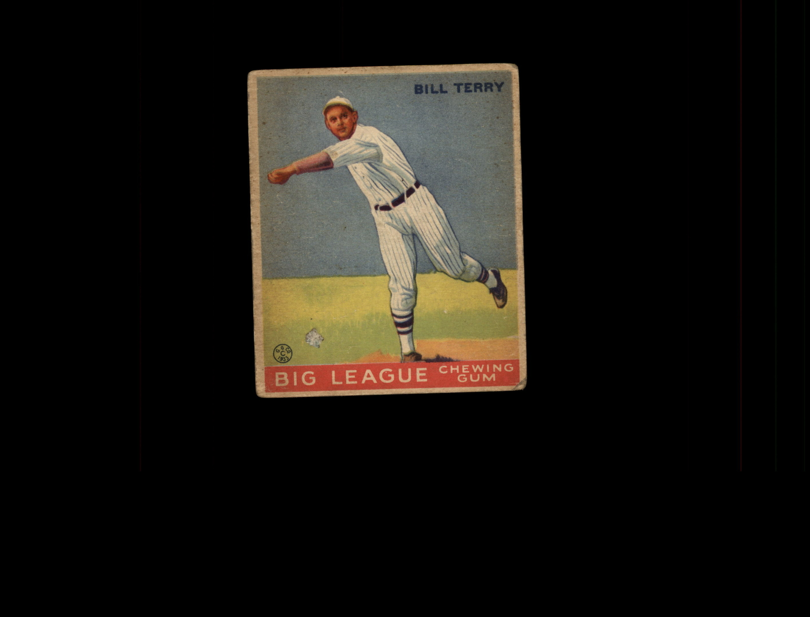 1933 Goudey 20 Bill Terry THROW RC VG #D937905 | eBay