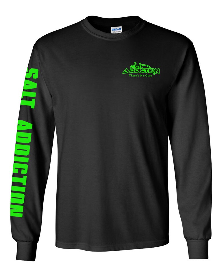 Salt Addiction t shirt long sleeve men's saltwater fishing apparel ...