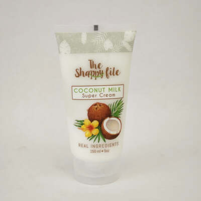 The Shappy File Coconut Milk Foot cream Relieves Cracked Heels and Dry ...
