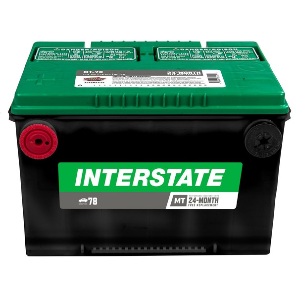 Vehicle Battery-Good Battery Interstate MT-78 for sale online | eBay