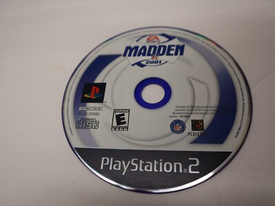 Madden NFL 2001 (PS2, 2000) Disc Only | eBay