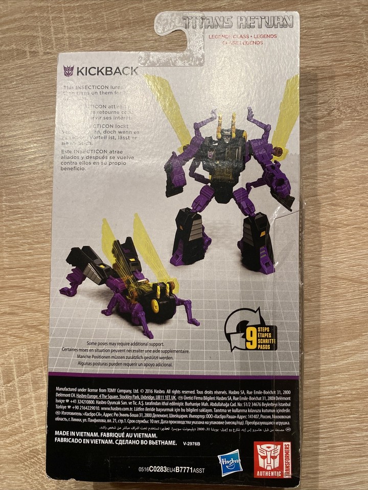 Transformers Kickback Figure Titans Return Hasbro New And Unopened. | eBay
