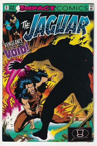 The Jaguar #5 December 1991 Impact Comics DC | eBay