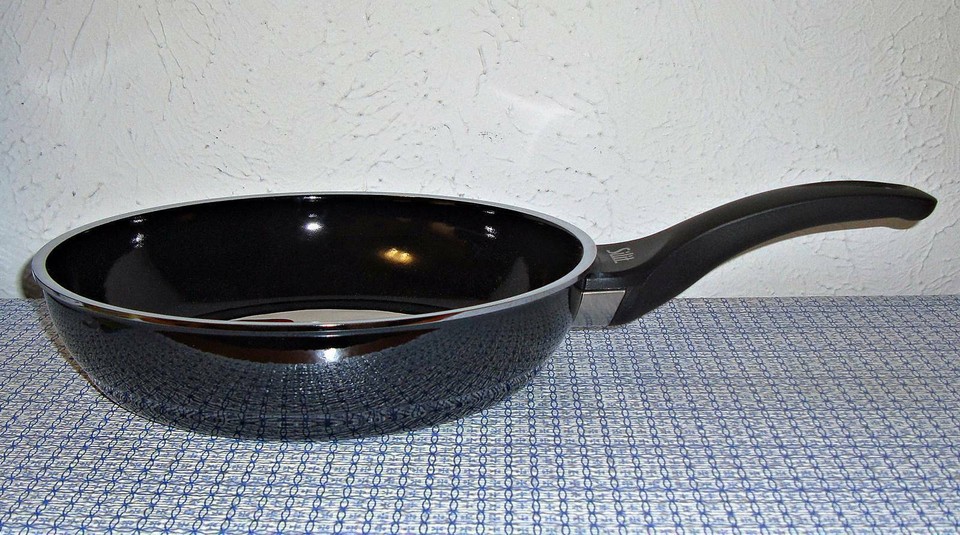 【NEW】SILIT PROFESSIONAL CERAMIC 9.5-INCH DEEP FRY PAN - BLACK | eBay