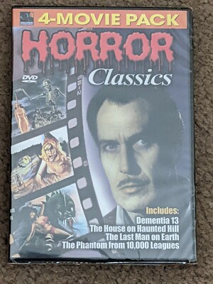 Horror Classics - 4-Movie Pack (DVD, 2004) NEW DVD! 4 Classic Horror ...