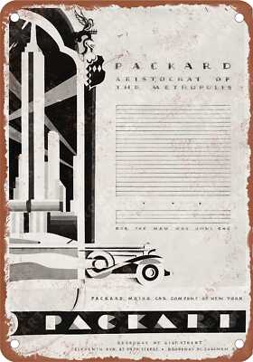 METAL SIGN - 1932 Packard Vintage Ad 20 - Old Retro Rusty Look | eBay