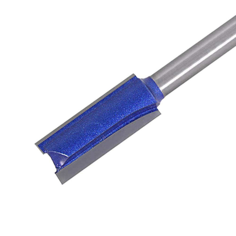 4Pcs Straight Cut Router Bits 1/4-Inch Shank Double Flute Straight | eBay