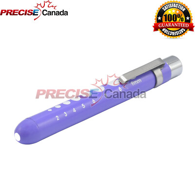 Medical Pen Torch Surgical Reusable neuro torch Pocket LED Light Purple ...