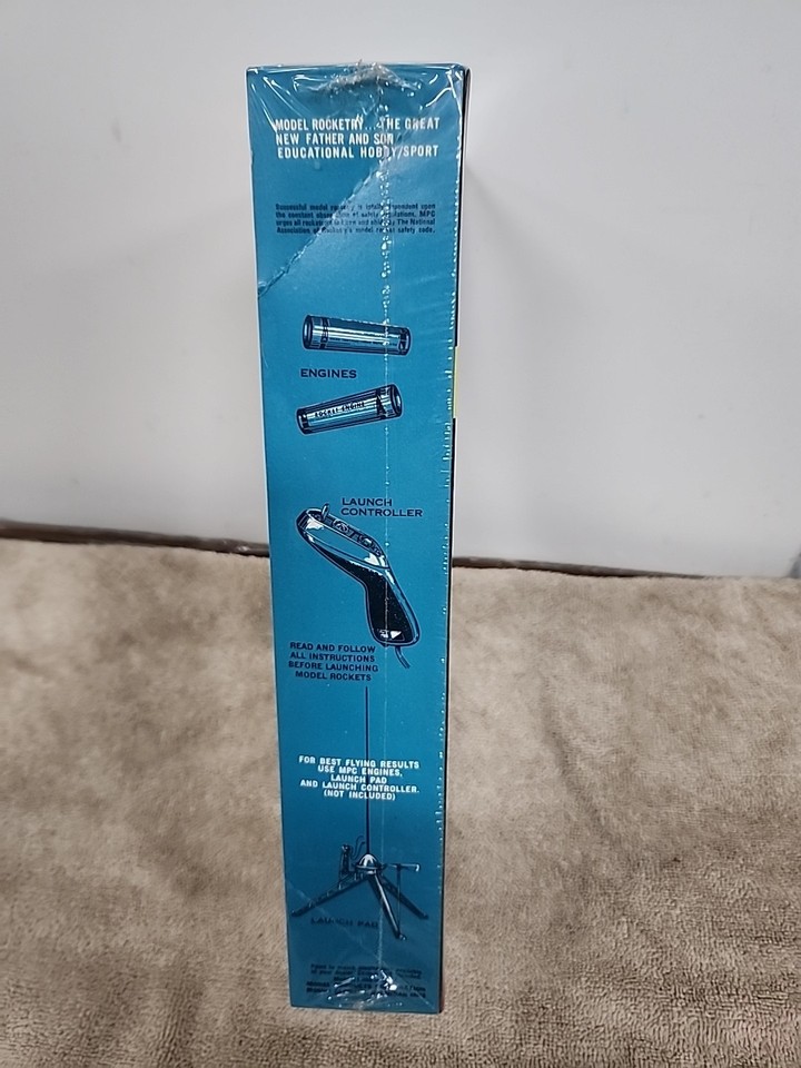 MPC Tomahawk NOS Model Rocket Kit Uses Estes Engines New Sealed Free ...