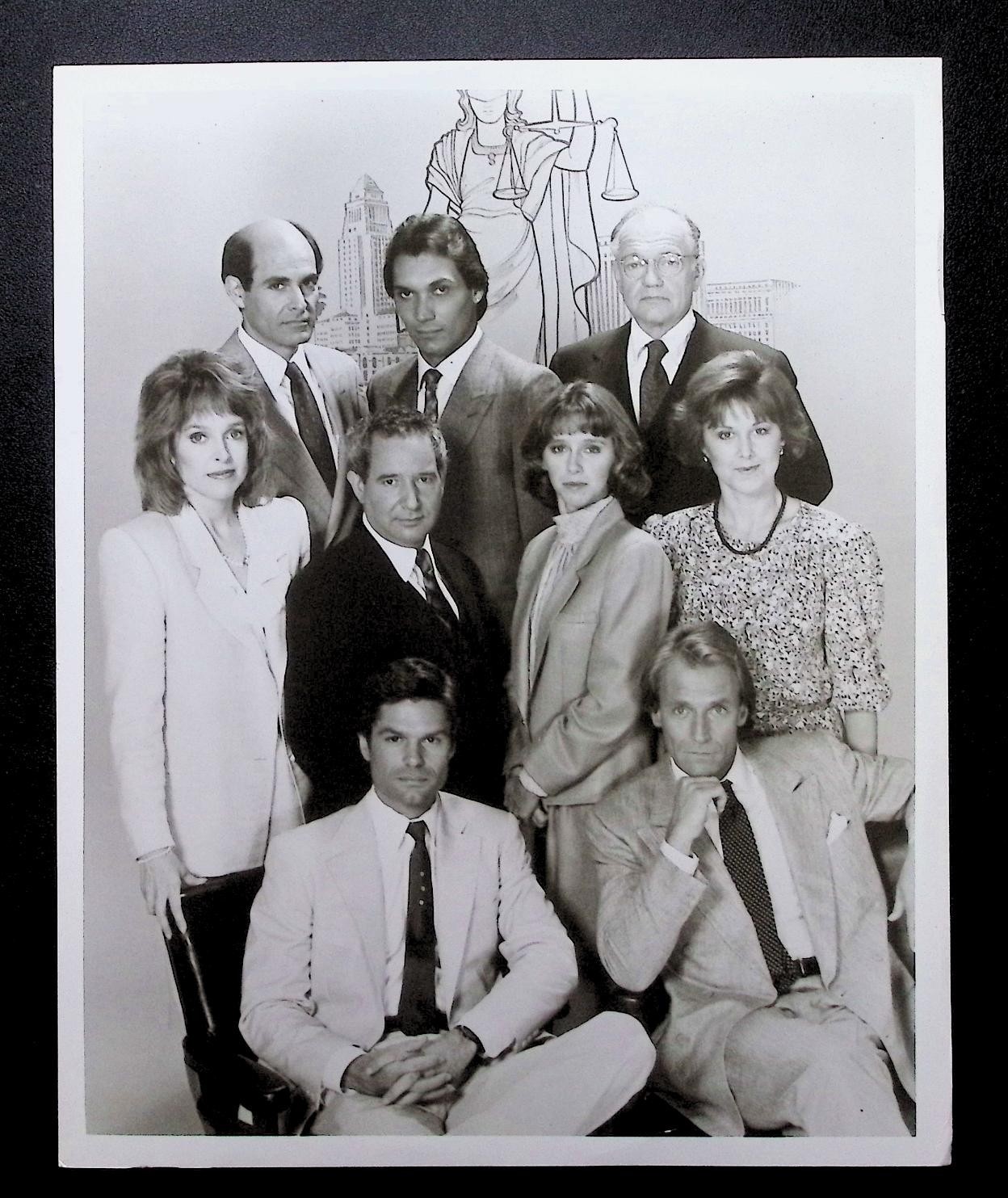 LA Law Cast 8x10 Repro B&W Promo Photo Harry Hamlin Susan Dey Jimmy ...