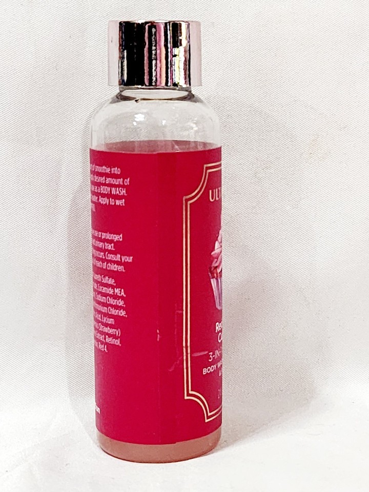 Ulta Beauty RED VELVET CUPCAKE 3-in-1 Smoothie Shampoo Wash Bubble 2 oz ...
