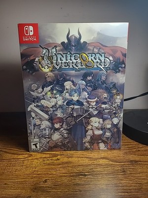 Brand NEW Unicorn Overlord Collector's Edition Monarch Edition Nintendo ...