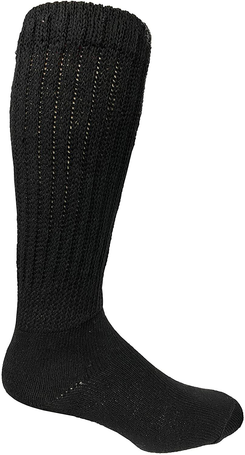 Yacht & Smith 6 Pairs Of Men's Cotton Extra Heavy Slouch Socks,Thick ...