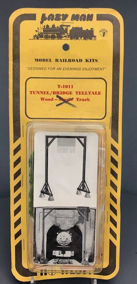 HO Scale Lazy Man T-1011 Railroad Tunnel/Bridge Telltale Kit NIP ...