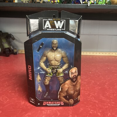 AEW Unmatched Collection Series 1 Miro Wrestling Action Figure jazware ...