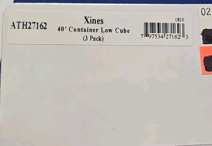 ATH27162 Athearn Xines 40' Containers | eBay