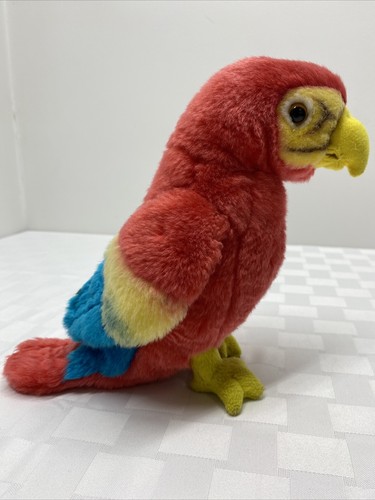 Russ Yomiko Classics 11” Multicolored Parrot Standing Plush Stuffed ...