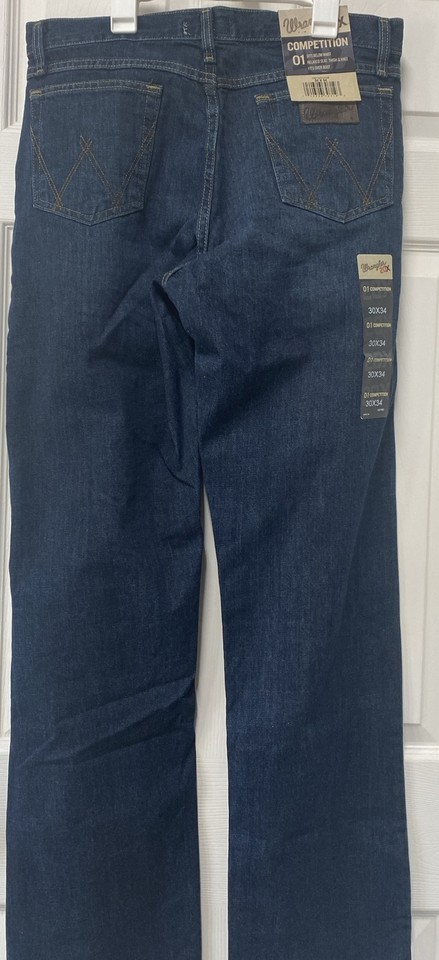 Wrangler 20X Men's Competition Low Rise Relaxed Fit Bootcut Jeans ...