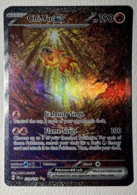 Pokemon TCG: Chi-Yu Ex 259/193 Paldea Evolved Special Illustration Rare ...