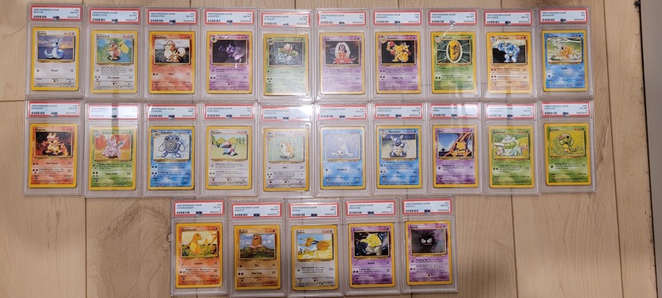 Base Set 102/102 1999 100% Complete Vintage Pokemon Master Set - ALL ...