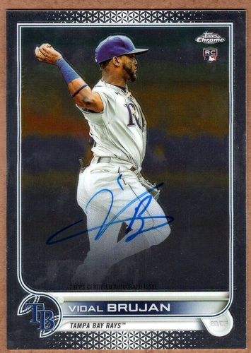 VIDAL BRUJAN - 2022 TOPPS CHROME AUTOGRAPH RC | eBay