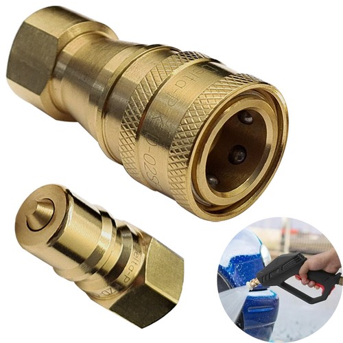 Carpet Cleaning Brass Quick Disconnect Set Viton Seal – 1/4 inch | eBay ...