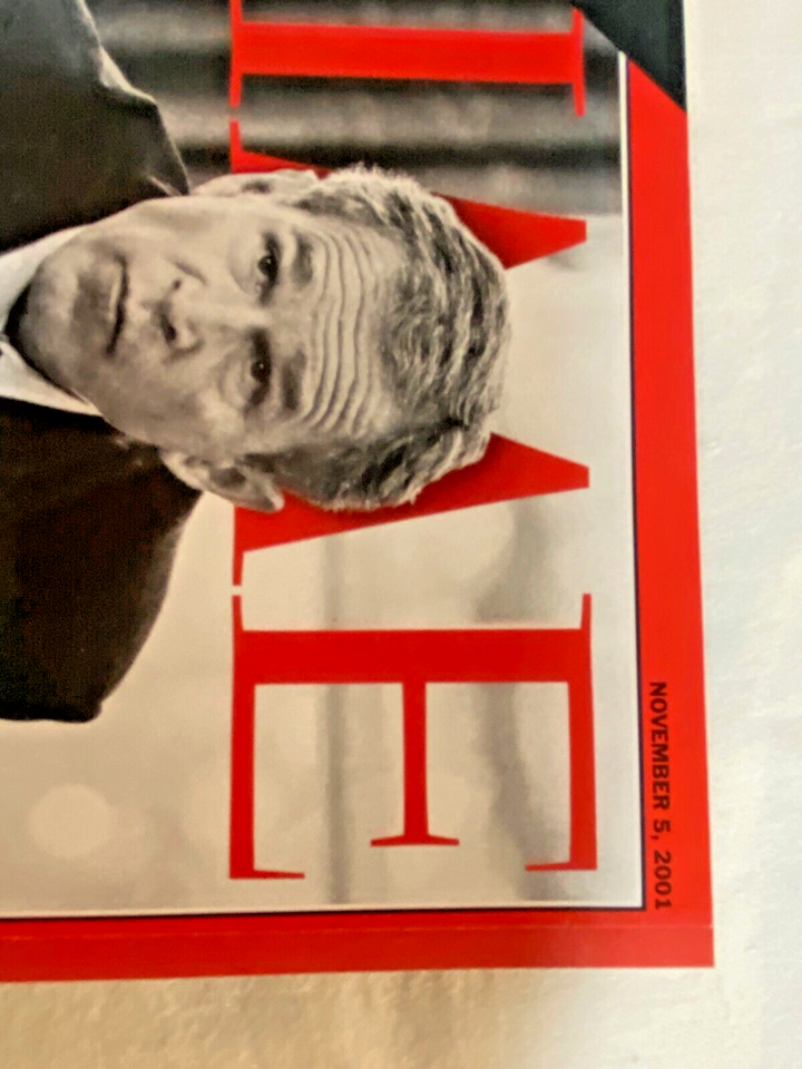 Time Magazine November 5, 2001- The War- The New Rules Of Engagement | eBay