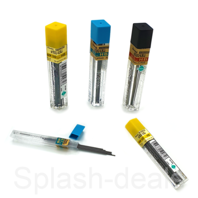 Pentel Mechanical Pencil Lead Refills Hi-Polymer - HB 2B 2H B 4B - 0.5 ...