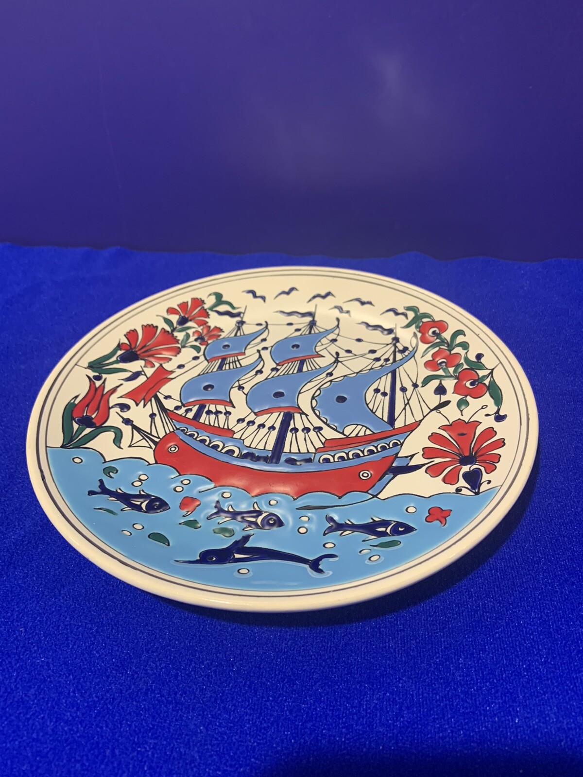 Hand Made Ceramic Greek Plate by Neofitoy Keramic | Faliraki Rodos | eBay