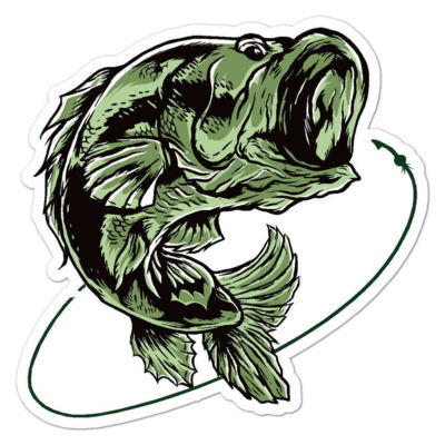 Largemouth Bass Sticker Decal | eBay