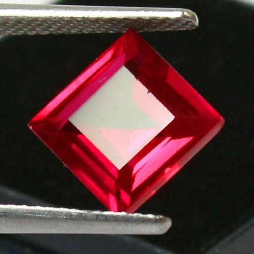 Natural 4.50 Carat RARE Myanmar Painite Red Loose Gemstones 09x09 mm ...