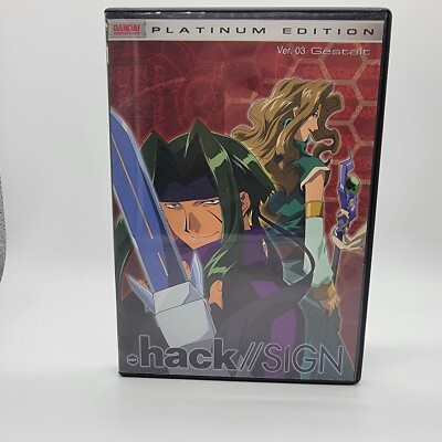.hack SIGN Ver. 03: Gestalt (DVD, 2003) 669198221293| eBay