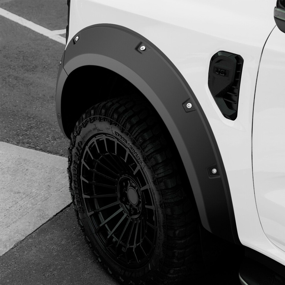 Rivet Style Wide Wheel Arches Body Kit for Ford Ranger 2023+ Wildtrak W ...