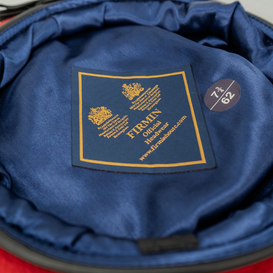 British Wool Beret Royal Military Police (MP) - Red RMP 100% Army Cap ...