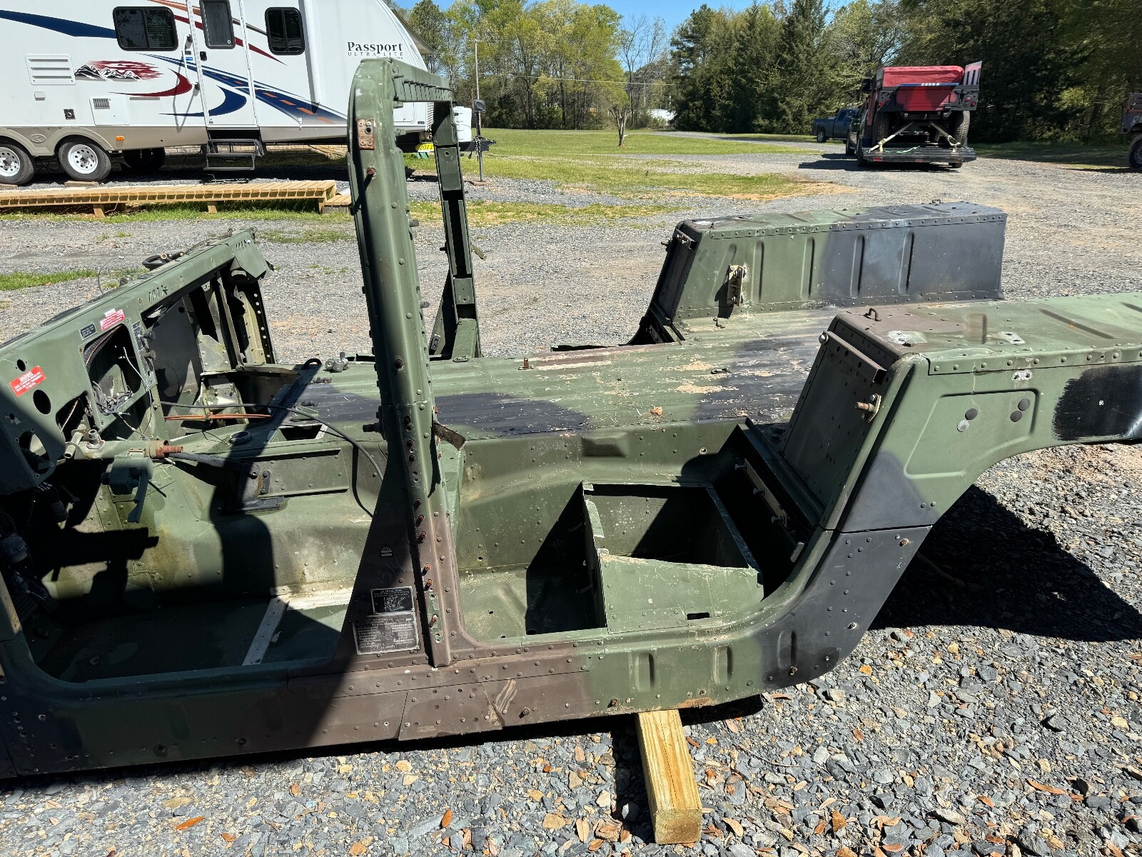 HMMWV, HUMVEE Body I will deliver for $1.50 per mile within 800 miles ...