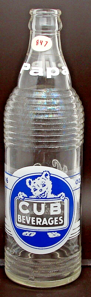 Cub Beverages; Cub Beverage Co.; Shreveport, LA; ACL soda pop bottle | eBay