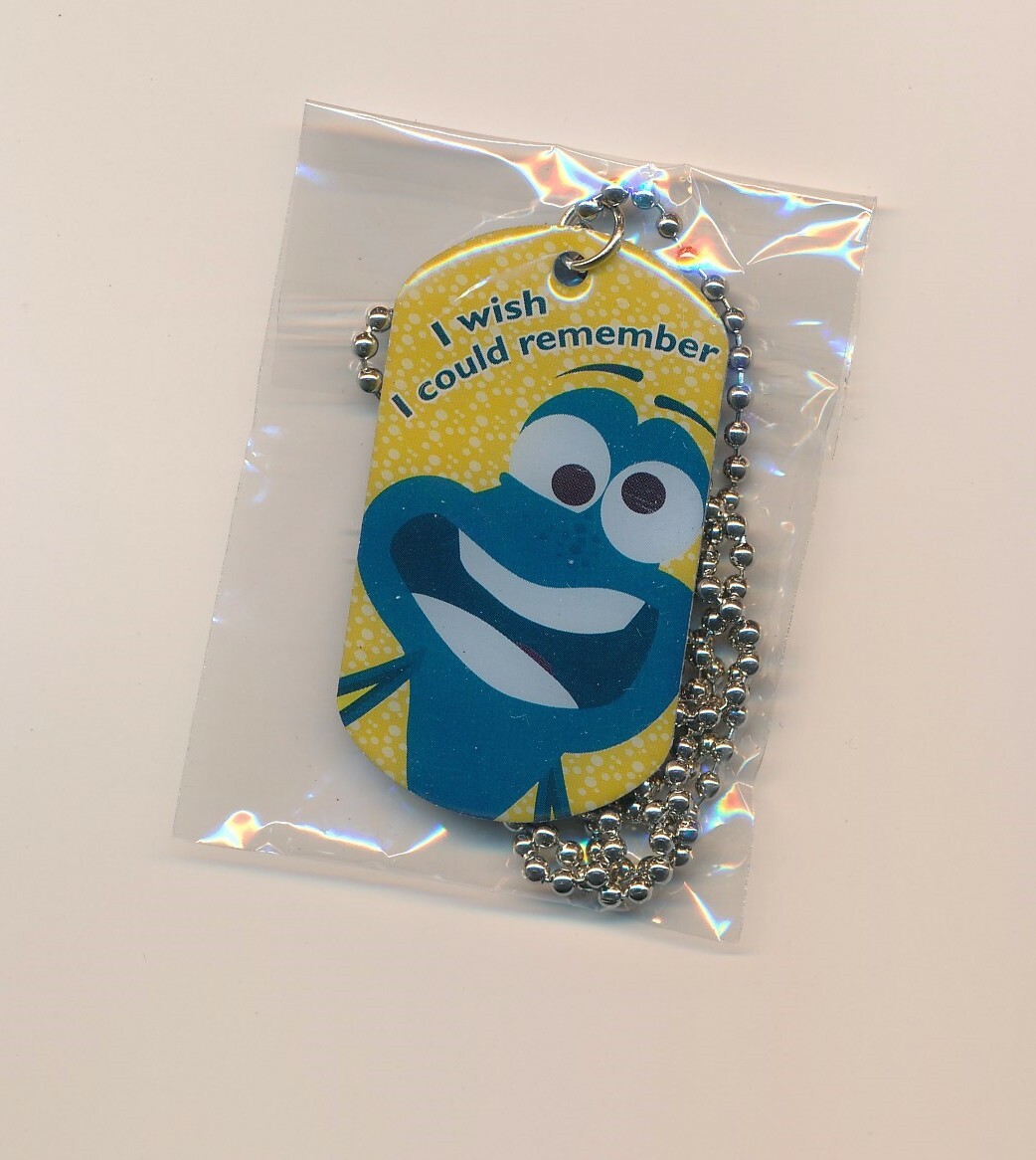 2016 DISNEY PIXAR FINDING DORY SINGLE REGULAR DOG TAG #13 | eBay